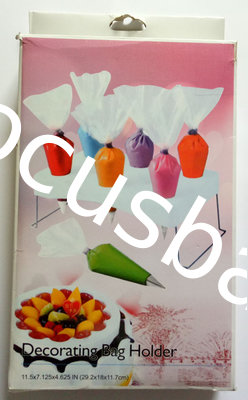 FB115920 decpration bag & piping tips plastic holder easy to fold for saving space supplier