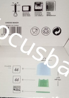 FB124265 newest BPA free fresh cottage cheese maker kit 33.8OZ capacity supplier