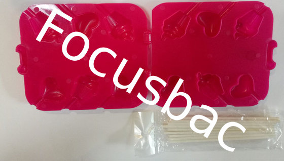 FB156274 12-cavity pp mold for hard candy,lollipop & party cupcake supplier