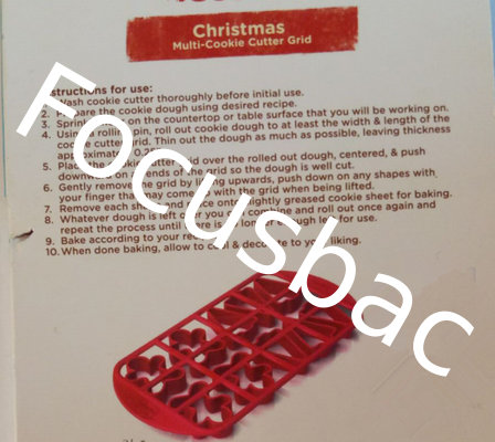 FB186000 Christmas multi-cookie cutter grid of 10 shaped of christmas tree & man supplier