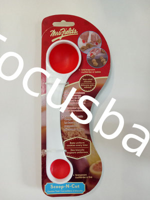 FB195364 Silicone+PP easy-press scoop dough cutter for cookie supplier
