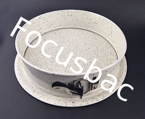 New develop Carbon Steel Marble nonstick Coating Cake Pan Set marble coating supplier