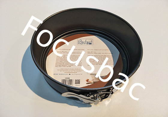 amazon hot sale bakeware round non stick carbon steel springform pan for cake baking supplier