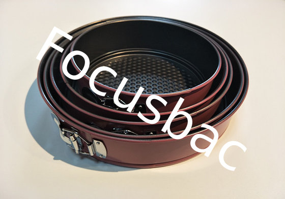 amazon hot sale bakeware round non stick carbon steel springform pan for cake baking supplier