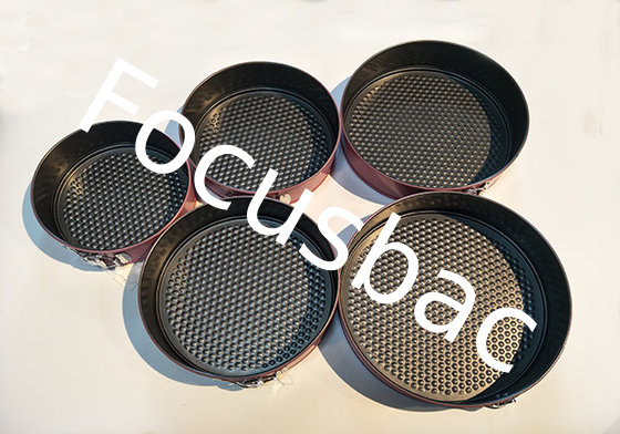 amazon hot sale bakeware round non stick carbon steel springform pan for cake baking supplier