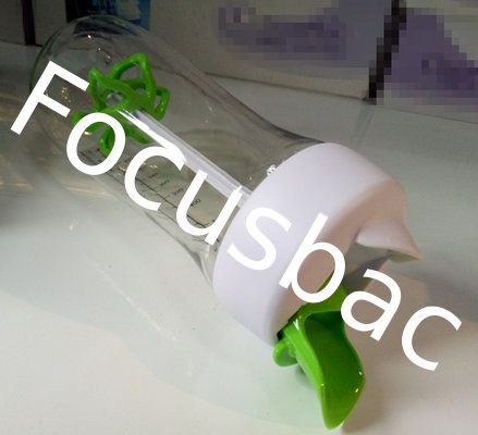 FB132911 Super green style manual stir salad sauce bowl 500ml PP+PET+ABS supplier