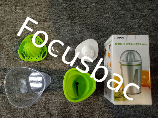 FB132921 Multi-function eco-friendly spiral slicer & juicer 4 in 1 supplier