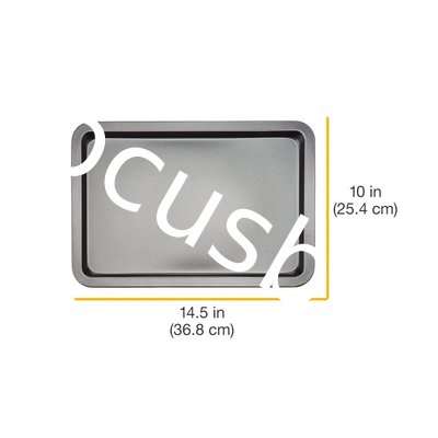 3-Piece Baking Sheet Set different sized metal cookie sheet/biscuit baking pan/cookie cake pan supplier