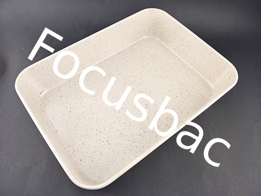 Amazon hot selling Carbon Steel deep square Pan with Marble Non-stick coating supplier