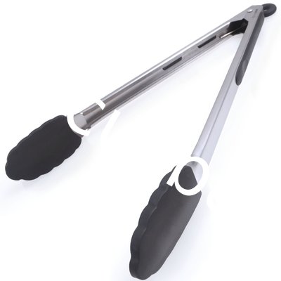 Kitchen Tongs (INCREDIBLY DURABLE STAINLESS STEEL) Silicone Tips & Ergonomic Soft Grips Perfect Cooking Utensil supplier