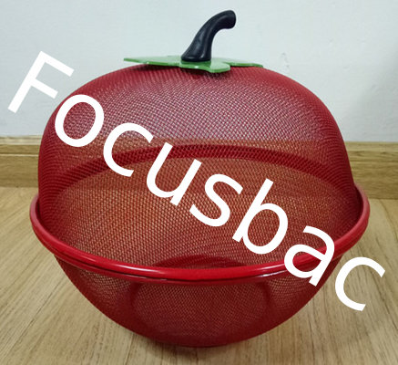 FBWZ102501 PP spray painting iron net food-grade fruit basket supplier