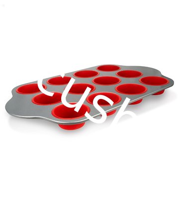 Silicone Baking Molds Pans and Utensils Kitchen | Silicone Cake Brownie Loaf Muffin Mold 2 Spatulas Brush 6 Measuring supplier