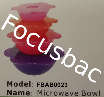 FBAB0023 for wholesales food-grade pp plastic microwave bowl set supplier