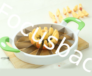 FBAB5034 for wholesales  melon slicer stainless steel sclier plastic handle supplier