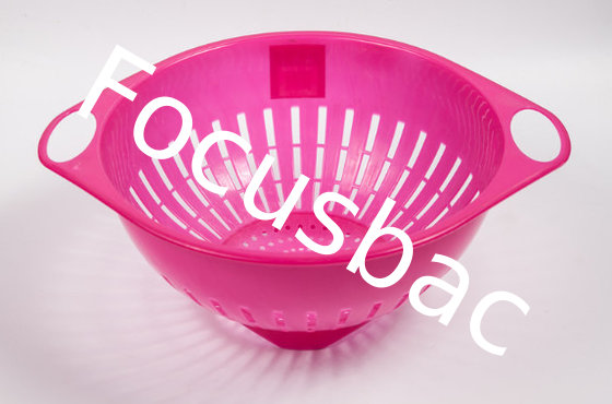 FBAB301 for wholesales BPA free colander with wide edge grip handle supplier