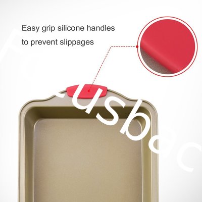 Bakeware Set Kitchen Komforts 5-Piece Non-Stick Baking Pan Set with Silicone Handle Grips Carbon Steel supplier