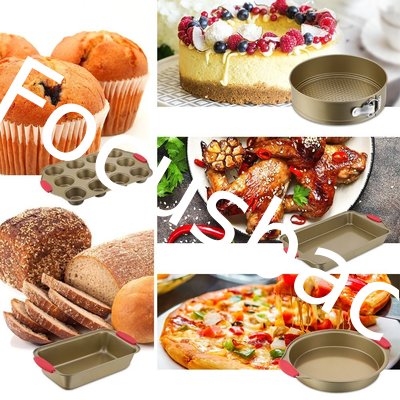 Bakeware Set Kitchen Komforts 5-Piece Non-Stick Baking Pan Set with Silicone Handle Grips Carbon Steel supplier