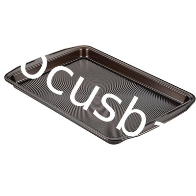 Nonstick Bakeware 10-Piece Bakeware Set Chocolate Brown supplier