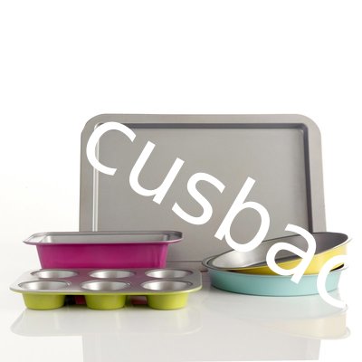 5pcs round cake pan carbon steel cake mould cake pan for baking supplier