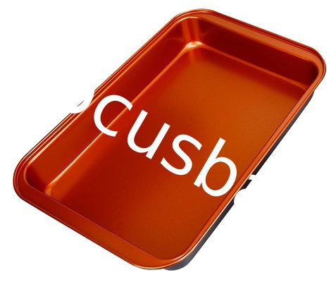 Copper Bakeware Set Oblong Rectangular Pan Brownie Pan Round Cake Pan and Meat Loaf Pan supplier
