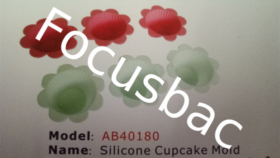 FBAB403 for wholesales BPA free flower heart star shapes silicone cupcake mold supplier