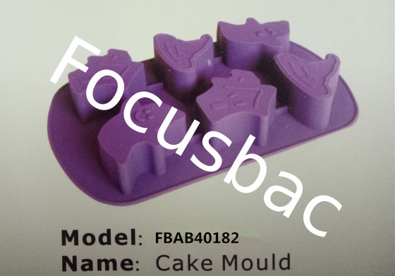 FBAB40171 for wholesales various shapes silicone cupcake tray mold supplier