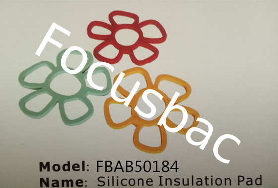 FBAB50184 for wholesales flower shape mini silicone insultion pad supplier