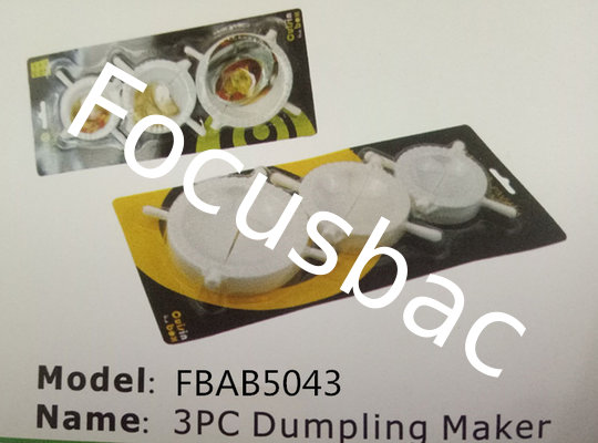 FBAB5043 for wholesales BPA free PP material 3pcs dumpling maker set supplier