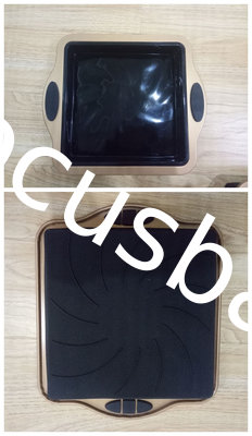 FBTZ1112 for wholesales set of 4pcs silicone/carbon steel muffin/loaf/square/bundt bakewares supplier