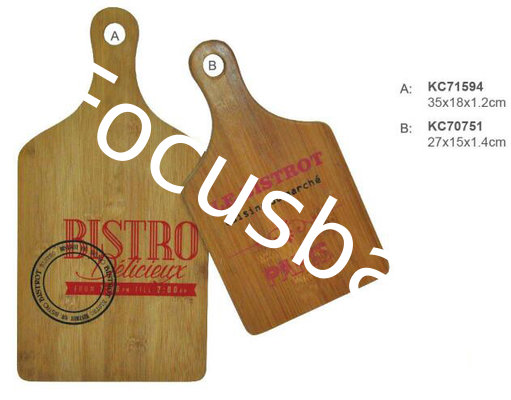 Natural and eco-friendly Fruits vegetables kitchen cutting board bamboo shape supplier