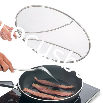 Cooking Safety Food Grade Stainless Steel BPA-Free Premium 13" Mesh Splatter Screen Suitable For Cooking supplier