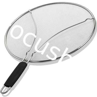 13" Grease Splatter Screen for Cooking with Heavy Duty Ultra Fine Mesh Plus Silicone Hot Handle Holder supplier