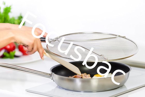 13" Grease Splatter Screen for Cooking with Heavy Duty Ultra Fine Mesh Plus Silicone Hot Handle Holder supplier
