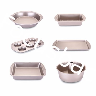 0.6mm thickness series carbon steel non stick coating cake pan supplier