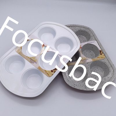 0.6mm thickness series carbon steel non stick coating cake pan supplier