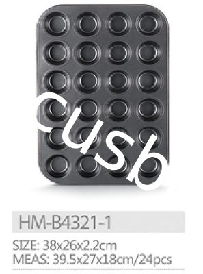 Nonstick square mini muffin pan/ Cake bread Baking Mold/brownie pan supplier