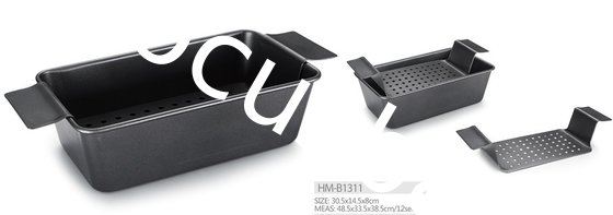 new designed wholesales carbon steel bread baking pan/loaf cake pan/baguette baking pan supplier