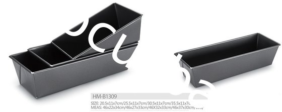new designed wholesales carbon steel bread baking pan/loaf cake pan/baguette baking pan supplier