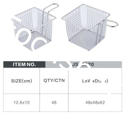 Good kitchen tool stainless steel deep frying basket for cooker supplier