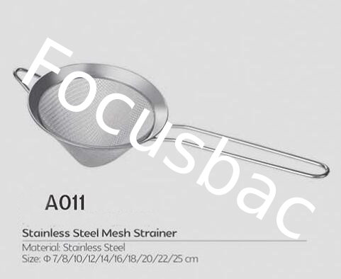 Cheap design kitchen helper sieve strainer stainless steel fine mesh flour strianer supplier