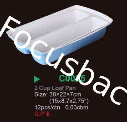 Amazon hot selling high quality carbon steel whitford bakeware christmas ceramic mini loaf pans supplier