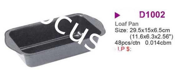 New designed wholesales Promotional Hot Selling Carbon Steel Non stick baking pan bread loaf pans supplier