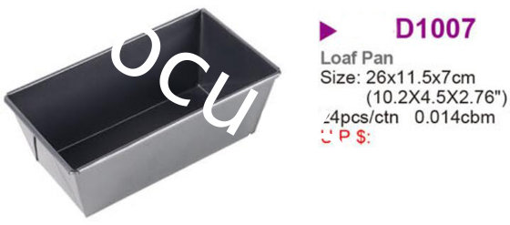 High Quality Wholesale Custom Cheap OEM Non stick bread loaf pan with cheapest price supplier