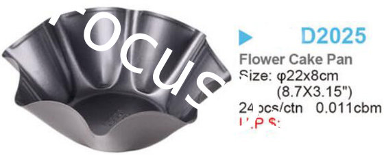 Flower Steel Cupcake Mold Reusable flower cake Baking bread mold Tart Pan supplier