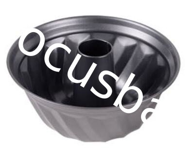 carbon steel bakeware chiffon cake mould bundt pan with chimney supplier