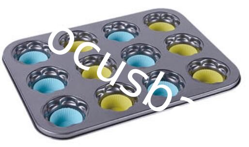 Hot selling customized Classic Non stick 6,24 cups muffin pan /cake mold with Paper Cup supplier