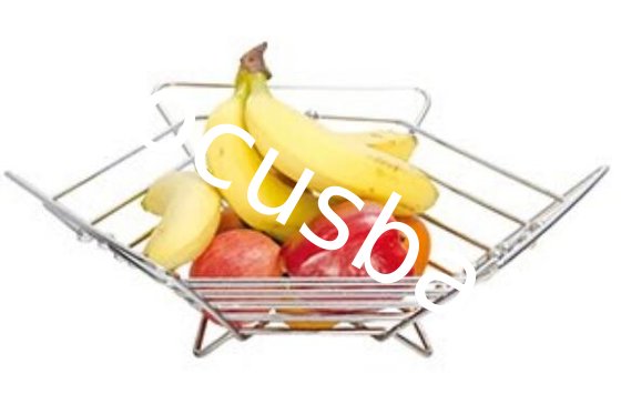 Good quality & cheap price awesome stainless steel or silver chrome iron metal wire fruit basket fruit bowl supplier
