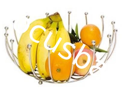 Kitchen accessory Modern Europe Design Chrome Wire Metal Fruit Basket Stand supplier