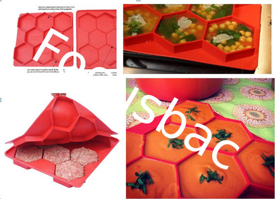 FBT121603 for wholesales 8 mess-free TPE patty mold used in refrigerator supplier