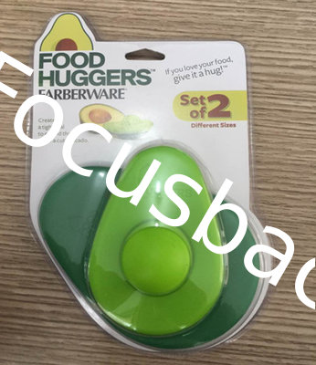 FBT121605 for wholesales BPA free set of 2 colorful avocado huggers silicone material supplier